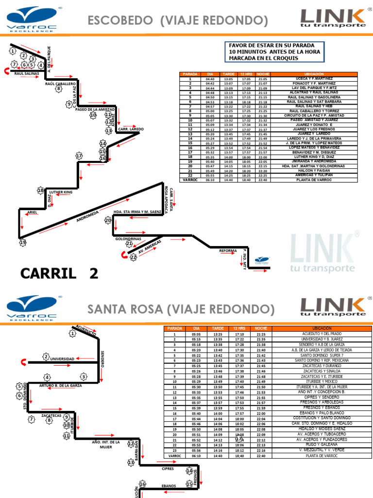 Rutas Varroc | PDF | México