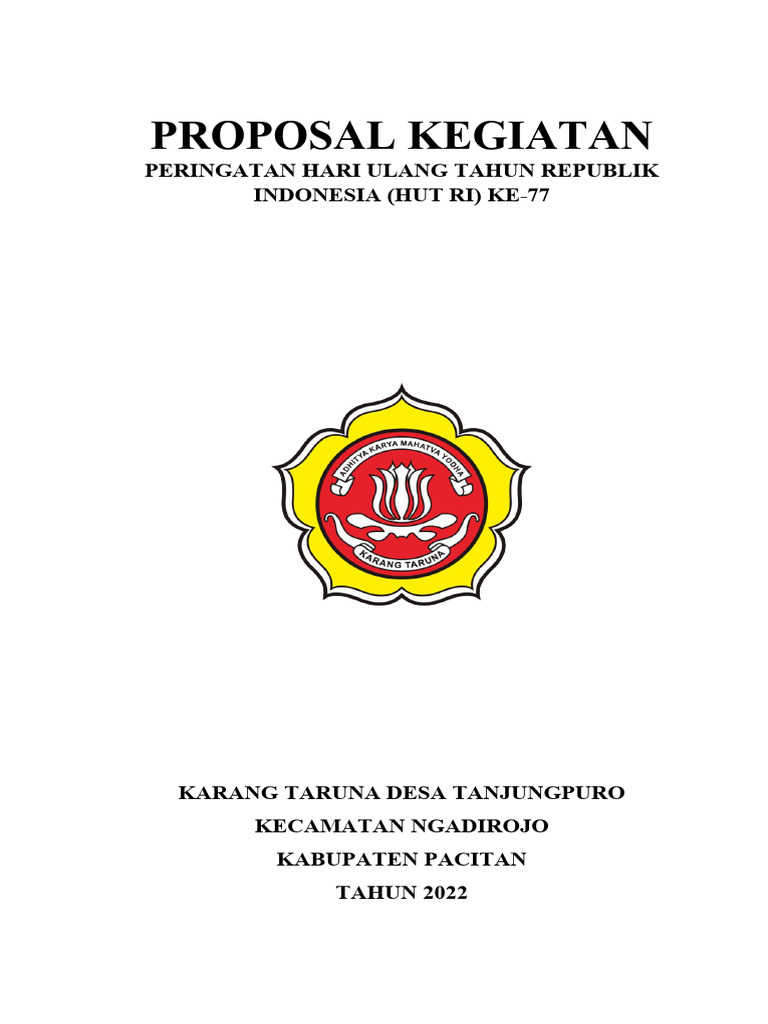Proposal Gerak Jalan | PDF