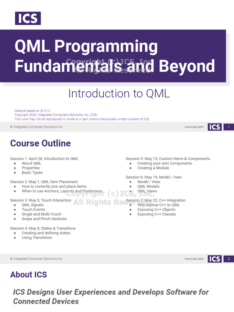 Session 1 Introduction To Qml Pdf 