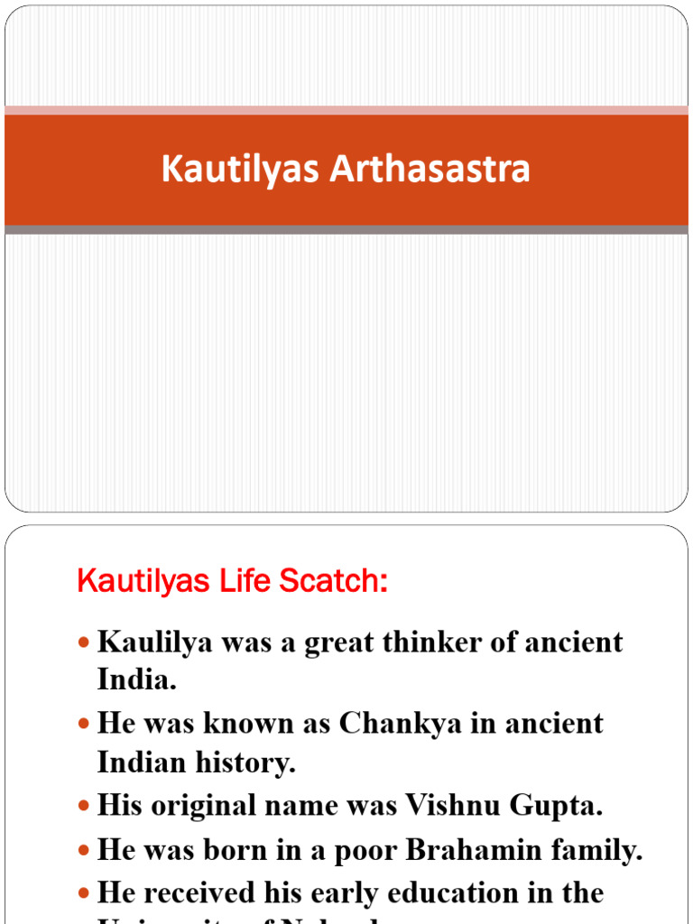 2 03 Kautilyas Arthasastra | PDF