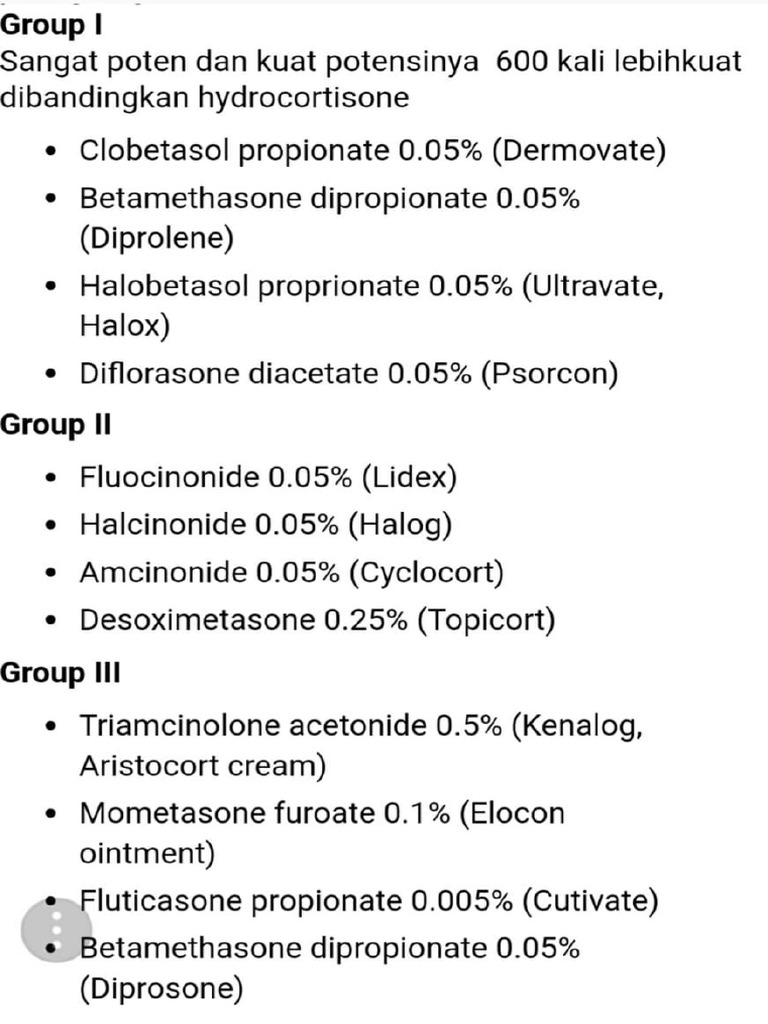 Golongan Kortikosteroid | PDF