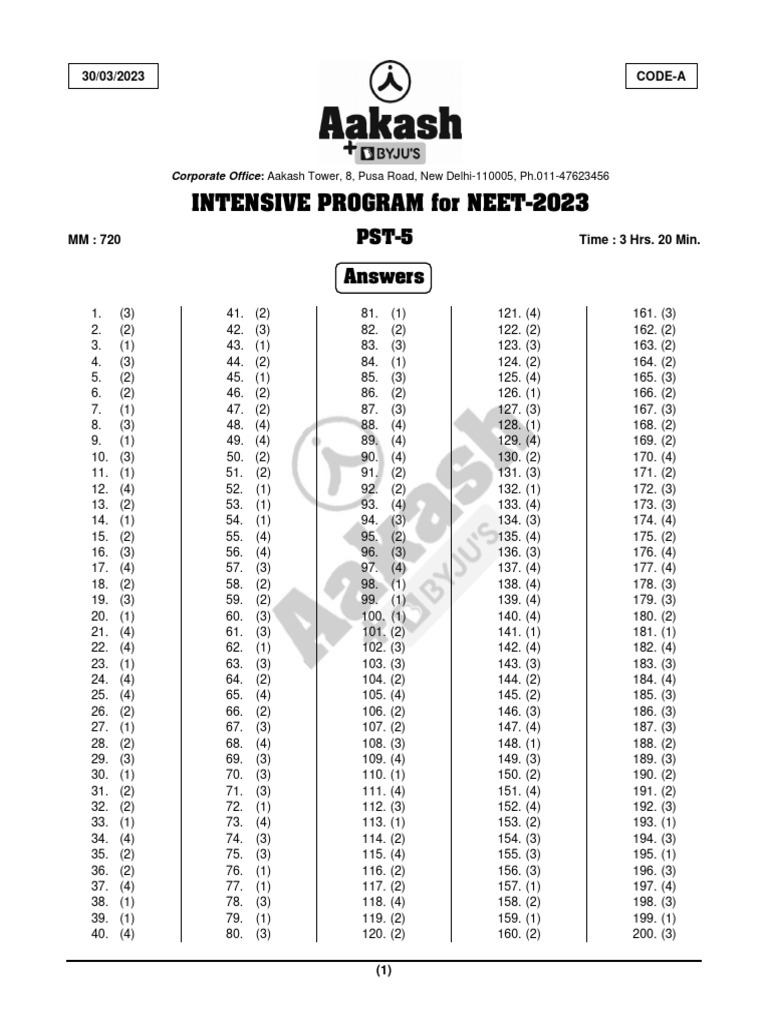 PST-05 Solution | PDF | Atomic Orbital | Redox