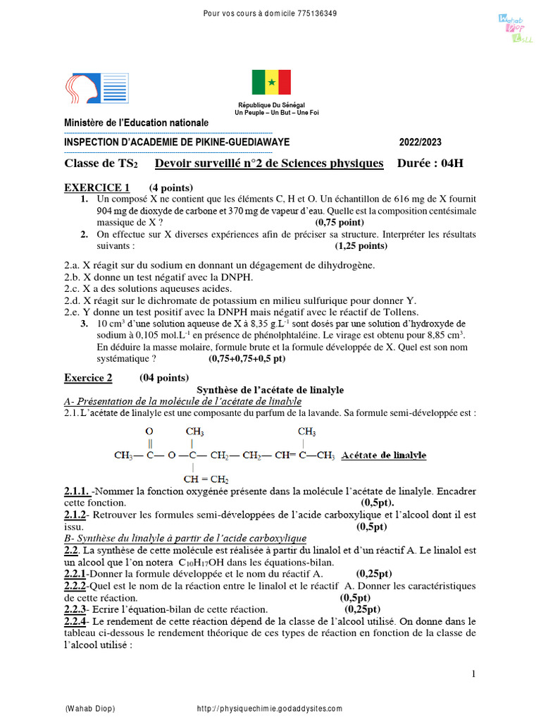 D2 TS2 2023 LSLL - Wahabdiop | PDF | Technology & Engineering