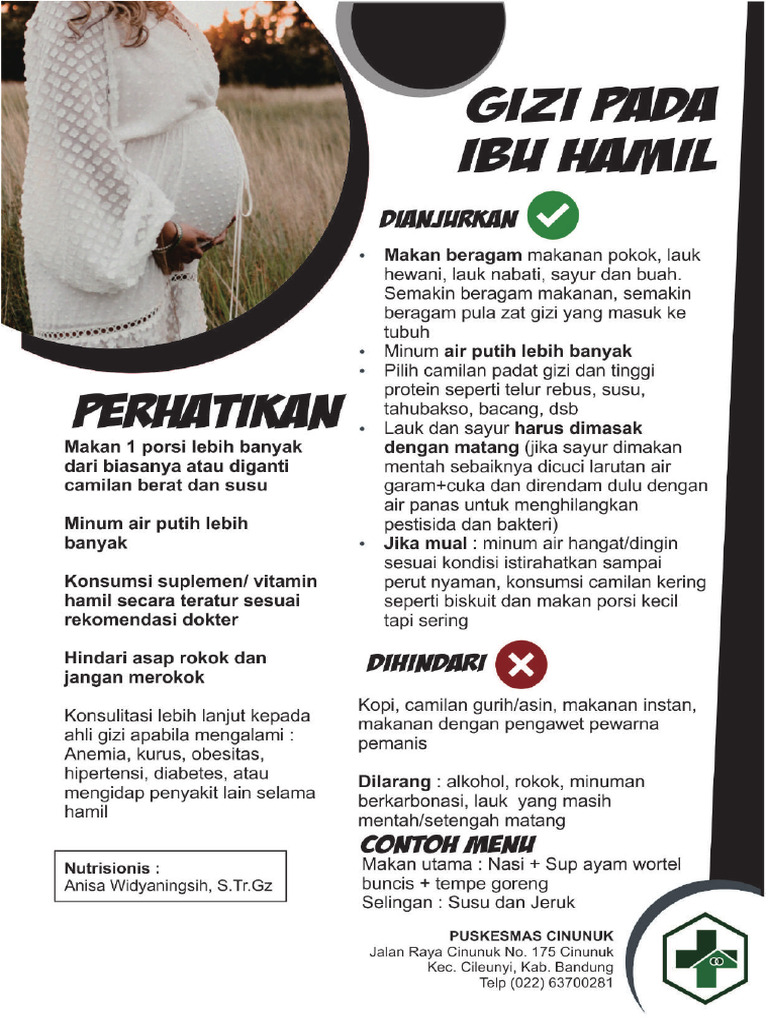 Brosur Gizi Bumil | PDF