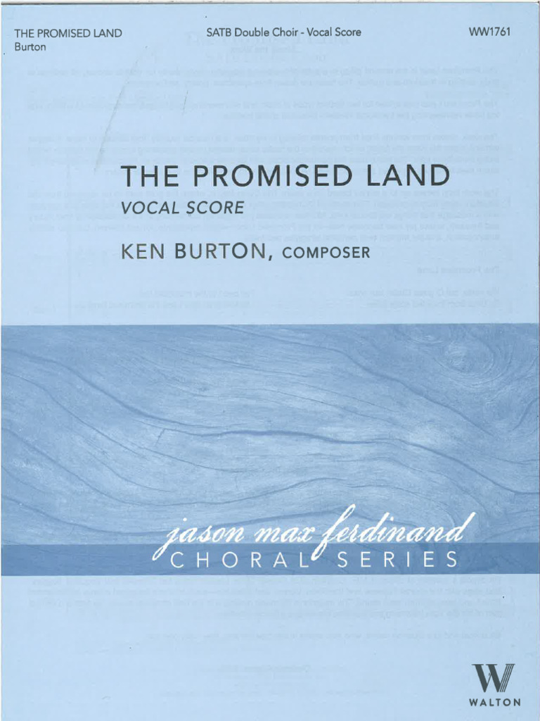 The Promised Land | PDF