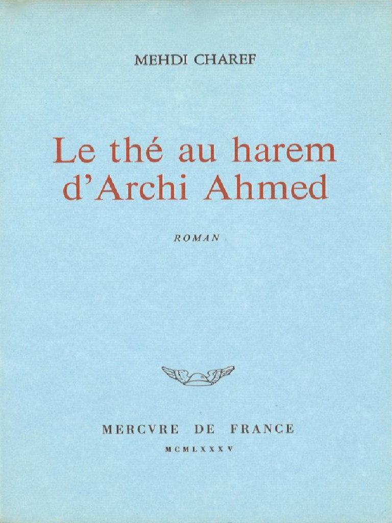 Le Thé Au Harem DArchi Ahmed (Mehdi Charef (Charef, Mehdi) ) (Z-Library ...