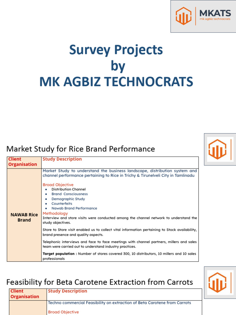 MKATS Survey projects .pptx | PDF | Methodology | Tamil Nadu