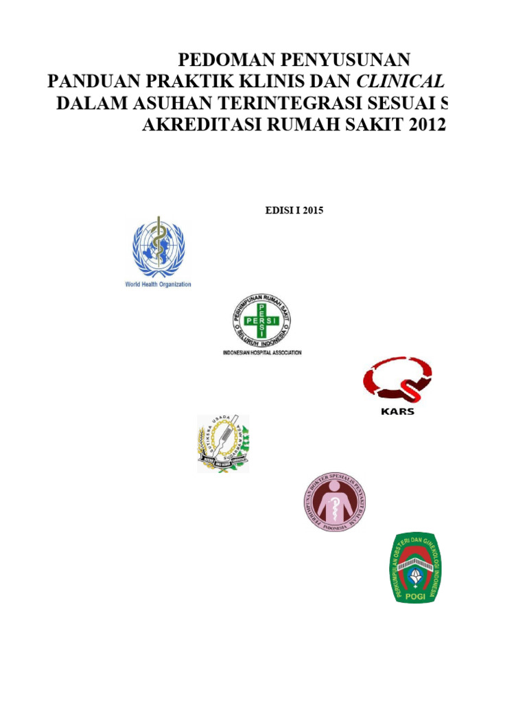 Panduan Clinical Pathway | PDF