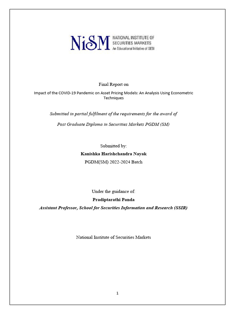 Final Report - 1 | PDF