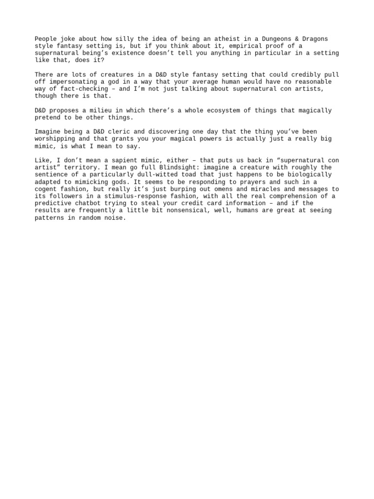 Fake Gods | PDF | Philosophy
