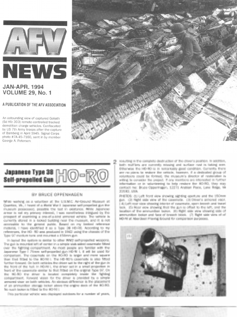AFV News Vol.29 No.1 | PDF