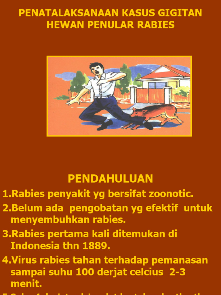 Materi Rabies | PDF