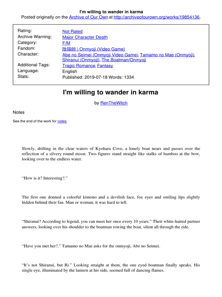 Im Willing To Wander in | PDF | Art | General Fiction