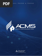 Manual Acms Passo A Passo Novo e Atualizado | PDF | Conta de transação ...