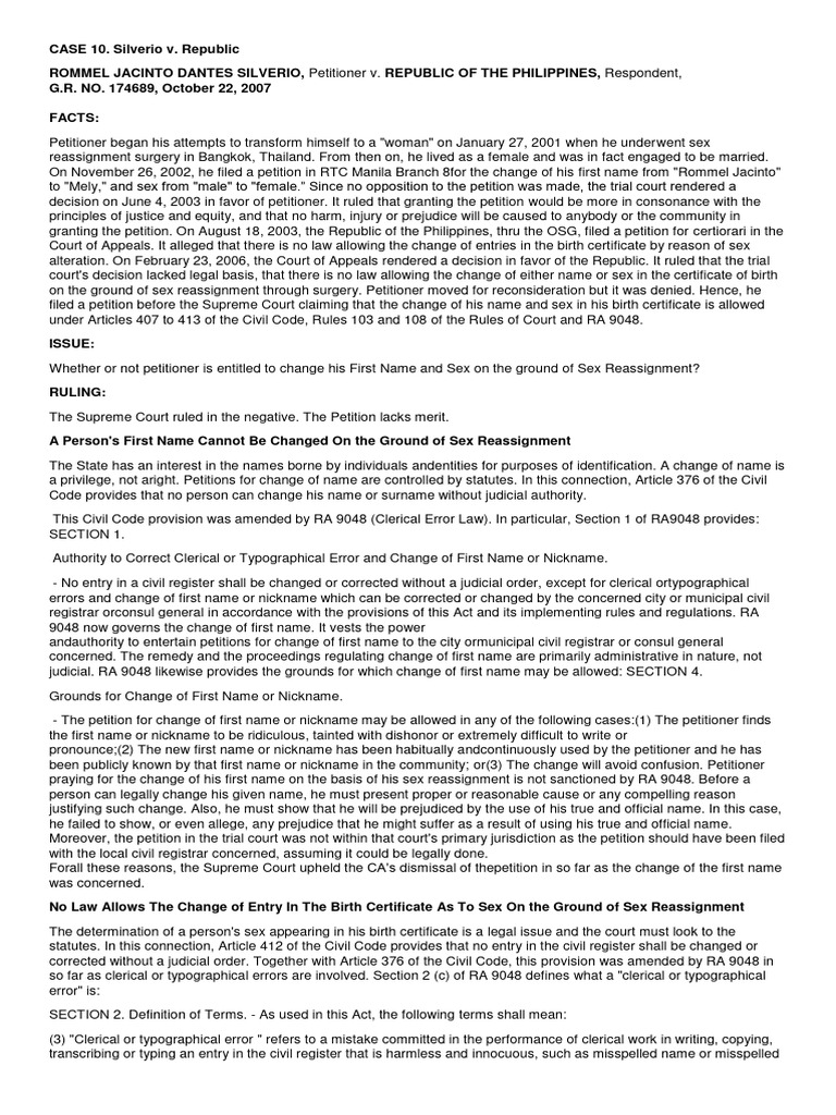 Case Digests | PDF