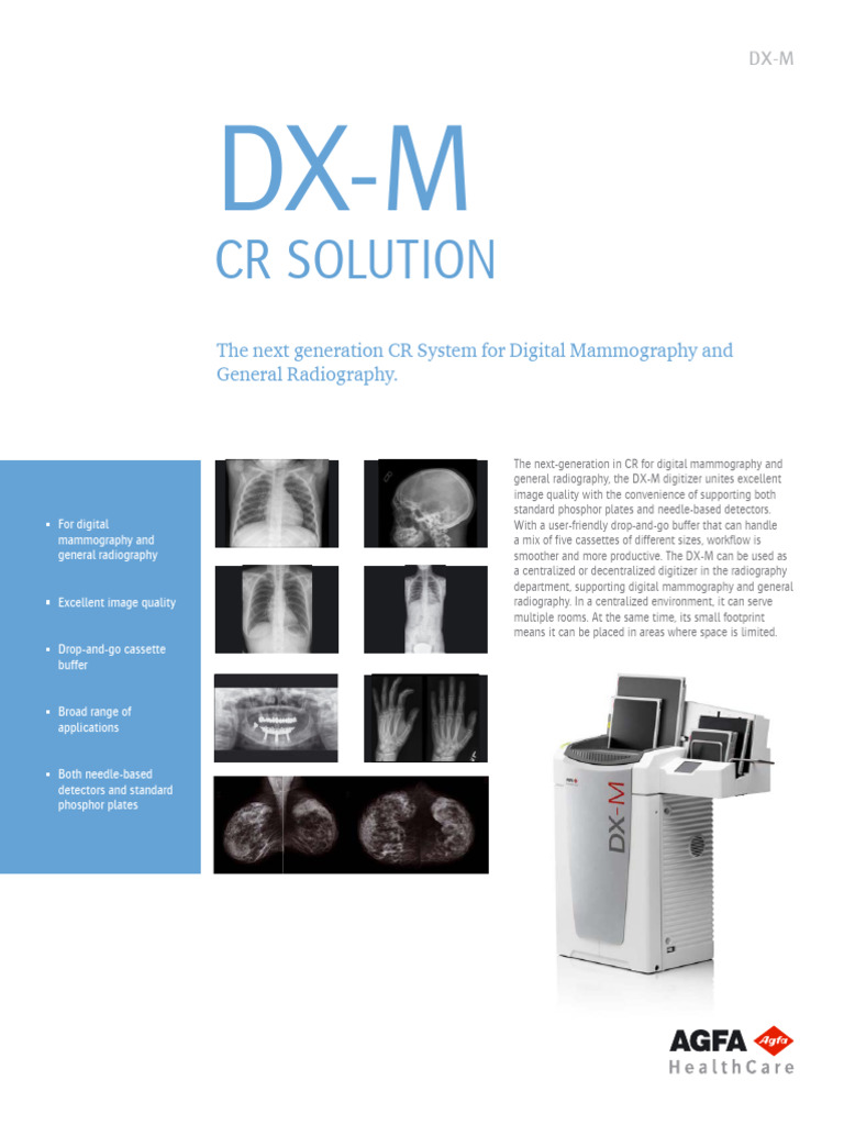 AGFA DXM Brochure | PDF