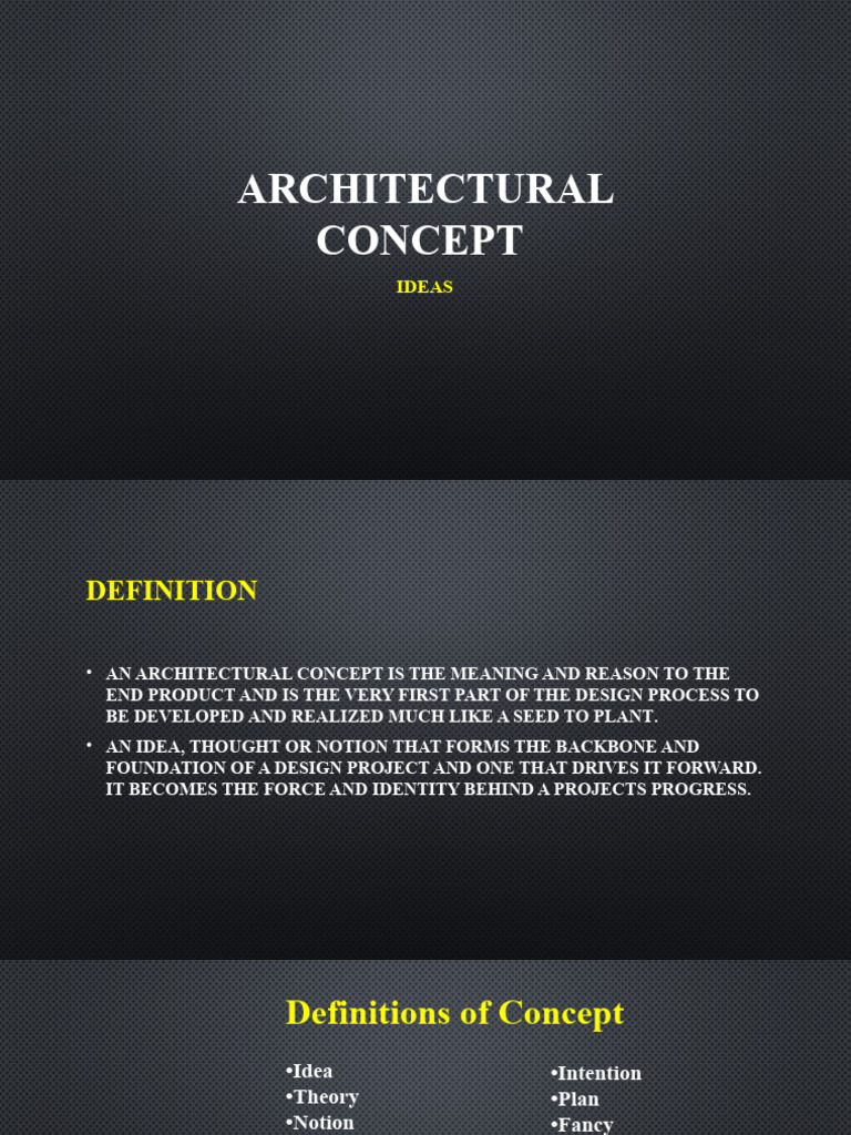 Architectural Concept1 | PDF | Art | History