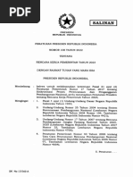 Perpres No 12 Tahun 2025 RPJMN 2025-2029 | PDF