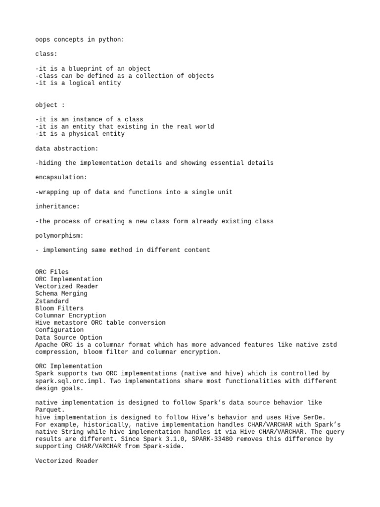 1 | PDF | Class (Computer Programming) | Apache Spark
