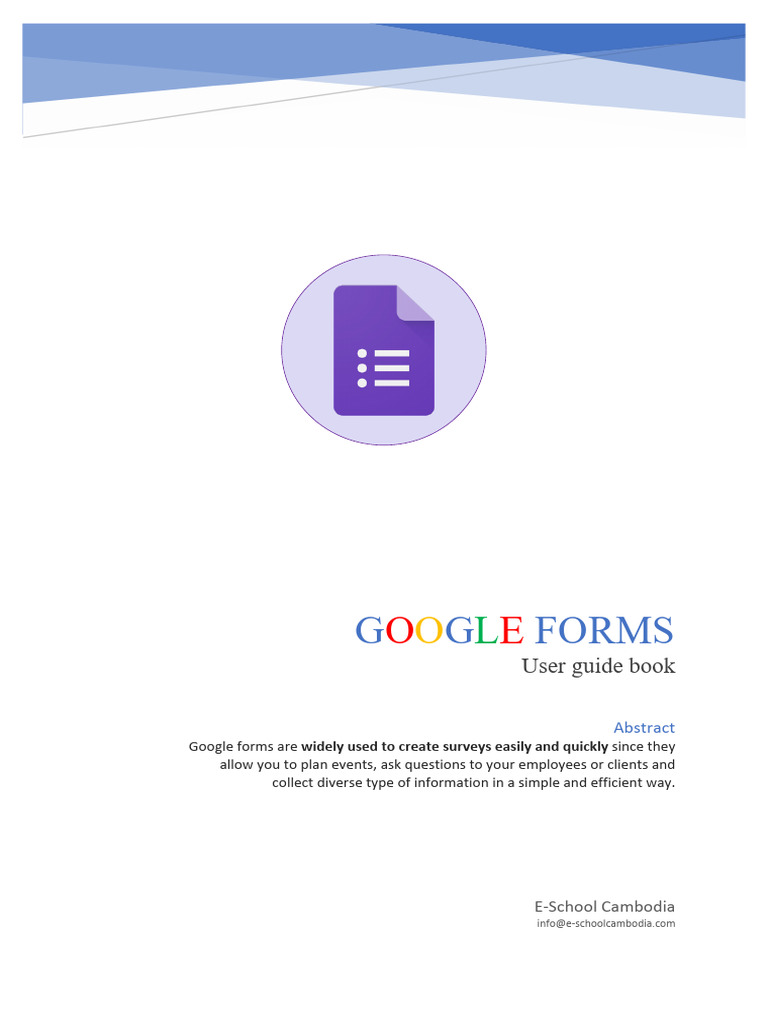 Google Form | PDF