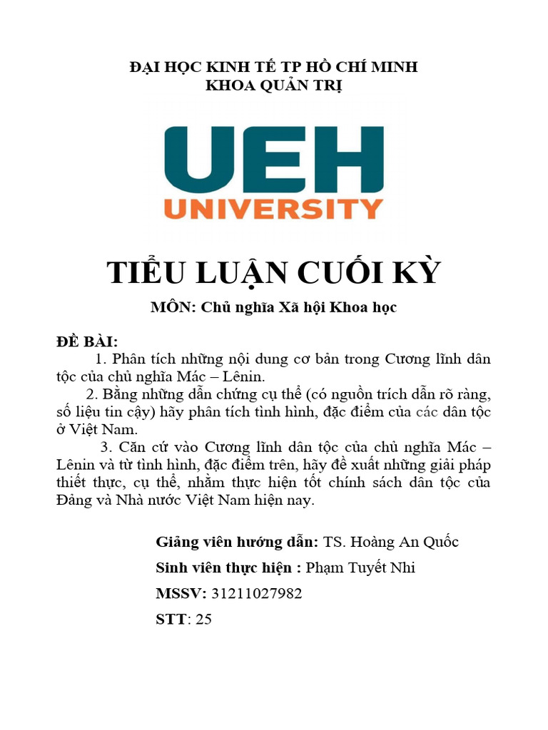 Tieu Luan | PDF