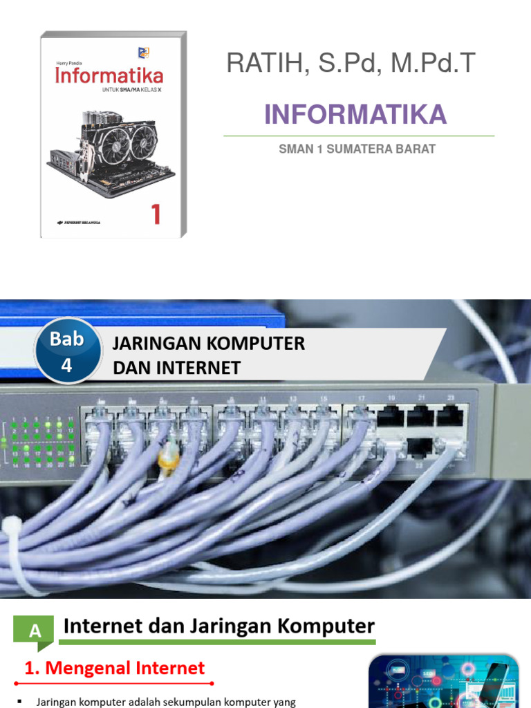 Jaringan Komputer dan Internet: Panduan Lengkap | PDF