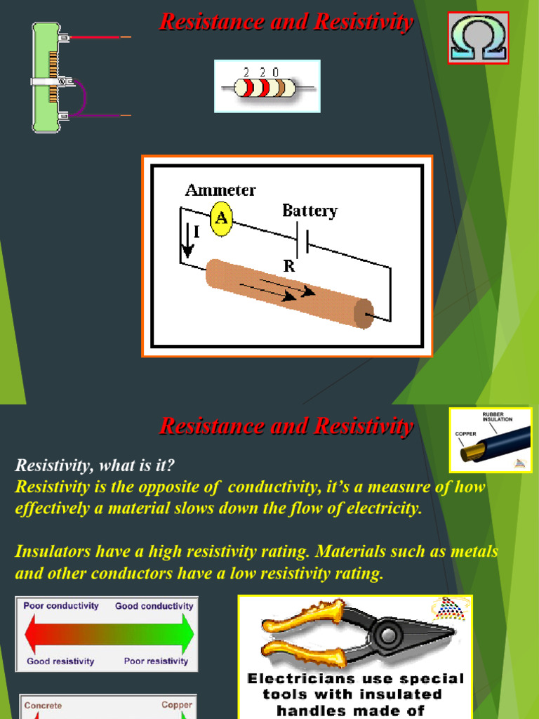Understanding Resistance and Resistivity | PDF | Electrical Resistance ...