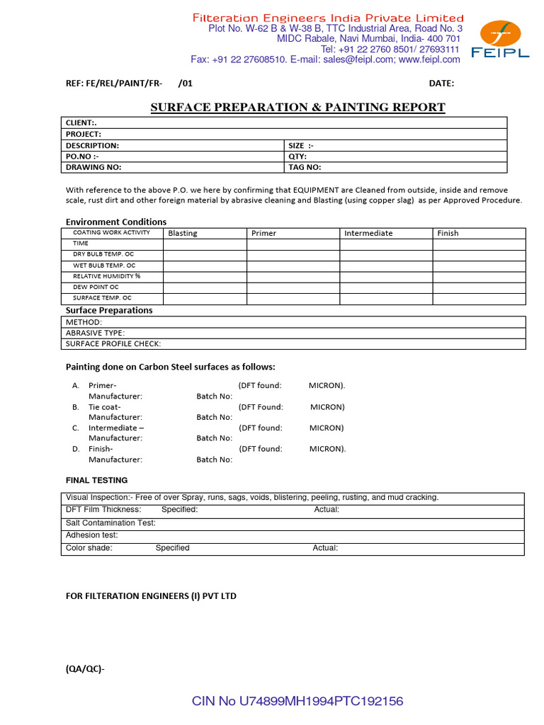 Painting Report | PDF | Home & Garden | Computers