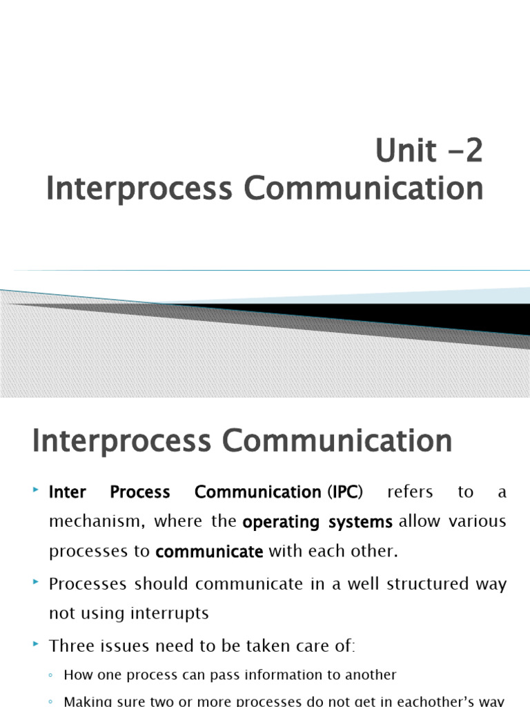 IPC & Synchronization Essentials | PDF