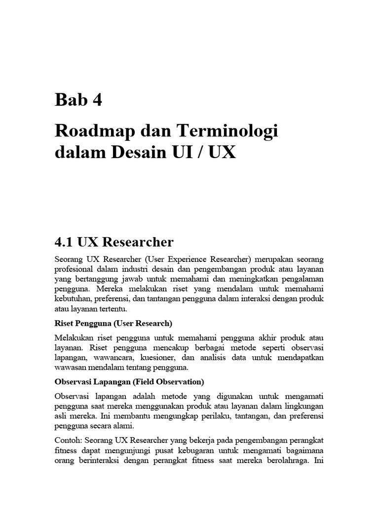 04. Roadmap UIUX | PDF