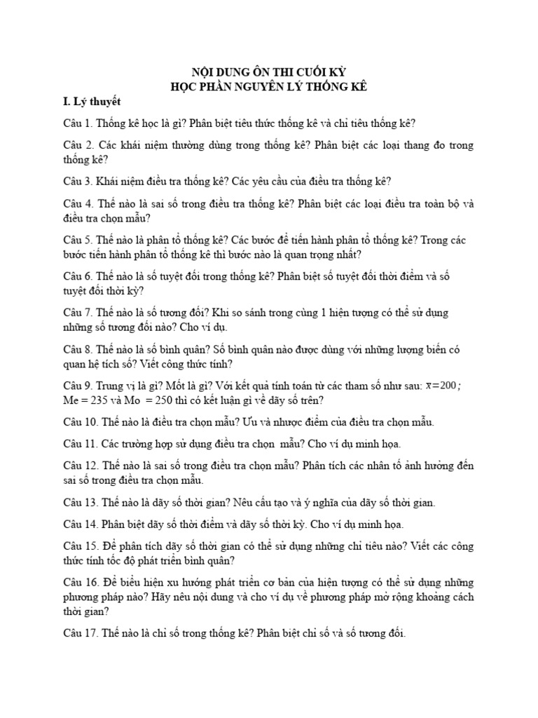 Ôn Thi HHP NLTK | PDF