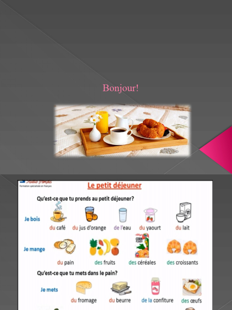 L - Article Partitif | PDF | Nourriture et boisson | Nourritures