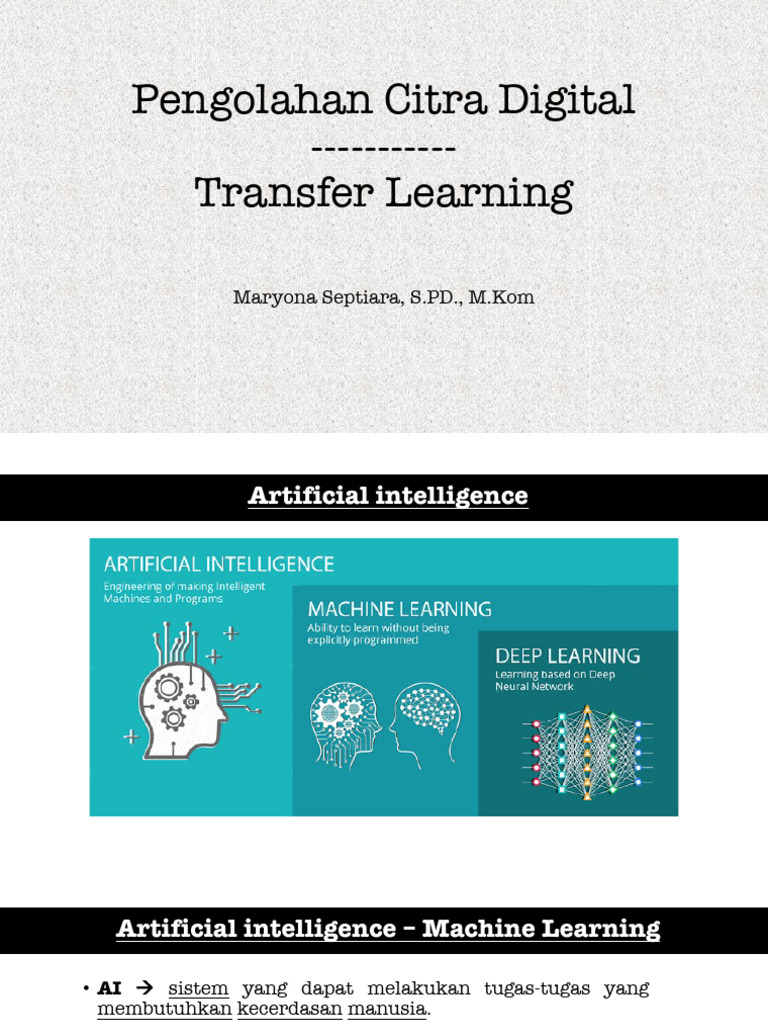 Transfer Learning-Deep Learning | PDF Transfer Learning-Deep Learning | PDF