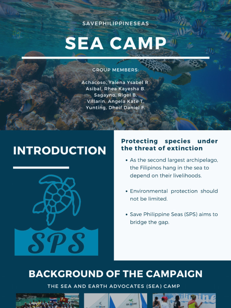 Group 5 - Sea Camp | PDF