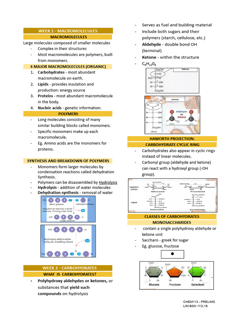 Biochemistry Reviewer | PDF | Science & Mathematics | Technology ...