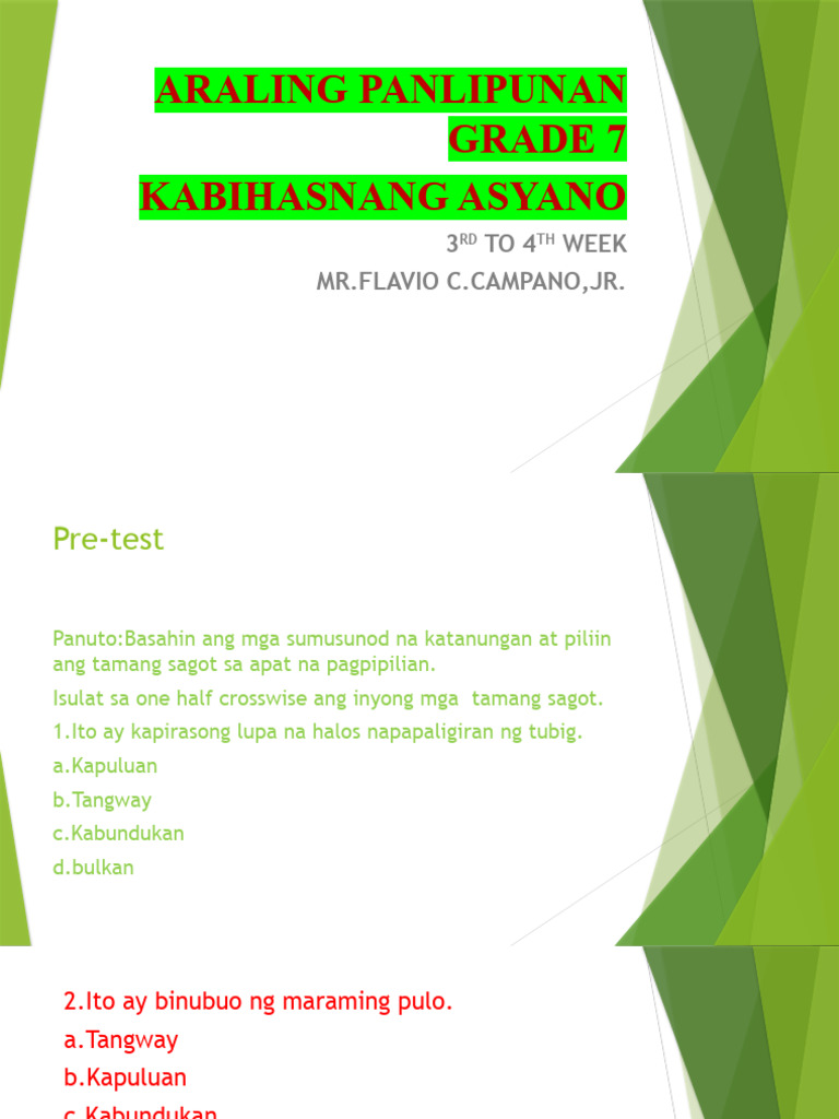 ARPAN Week 3-4 | PDF