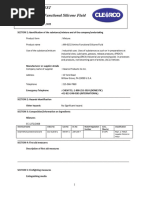 DC200 Silicone Fluid 100CS - MSDS | PDF | Fires | Firefighting