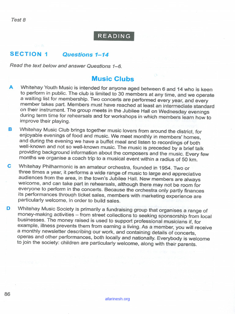 Set-47 Cambridge IELTS 12 Set-8 | PDF