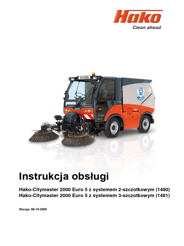 Hako-Citymaster 2000 Euro 5 | PDF