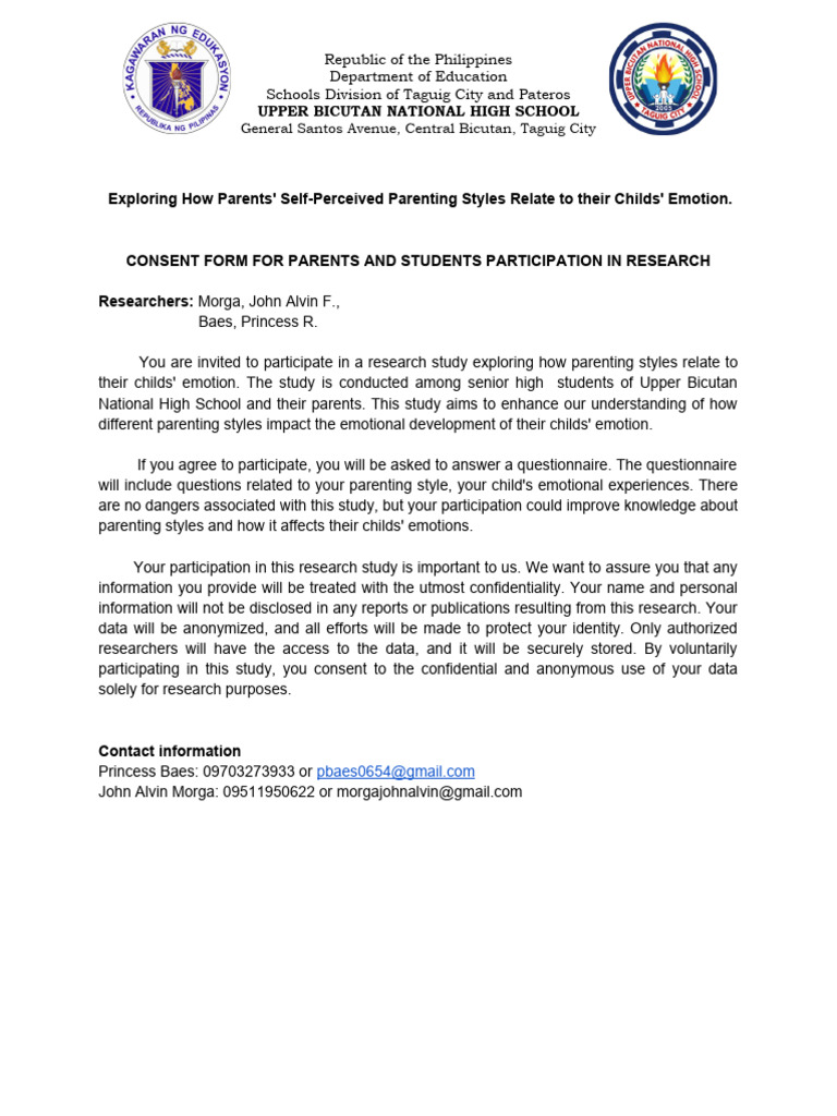 PR 2 Informed Consent | PDF