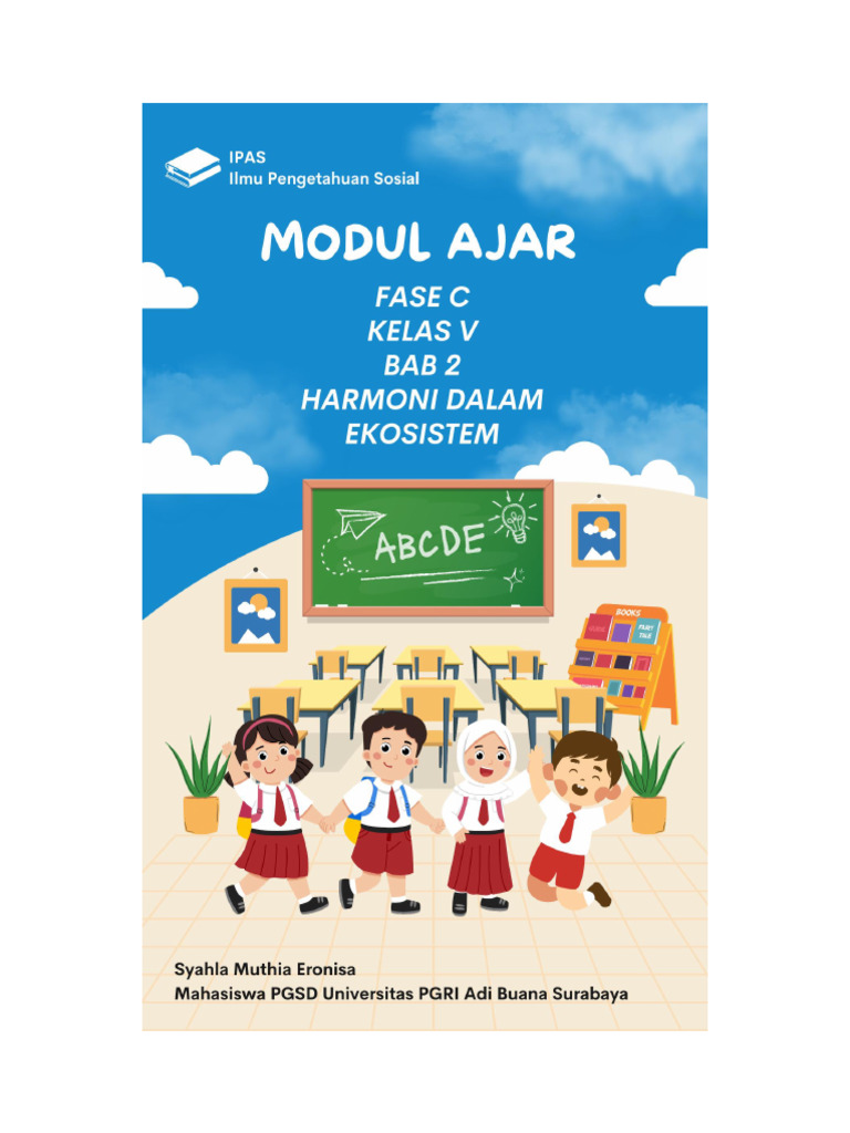 Modul Ajar 1 Ipas PJBL Fase C Kurikulum Merdeka | PDF
