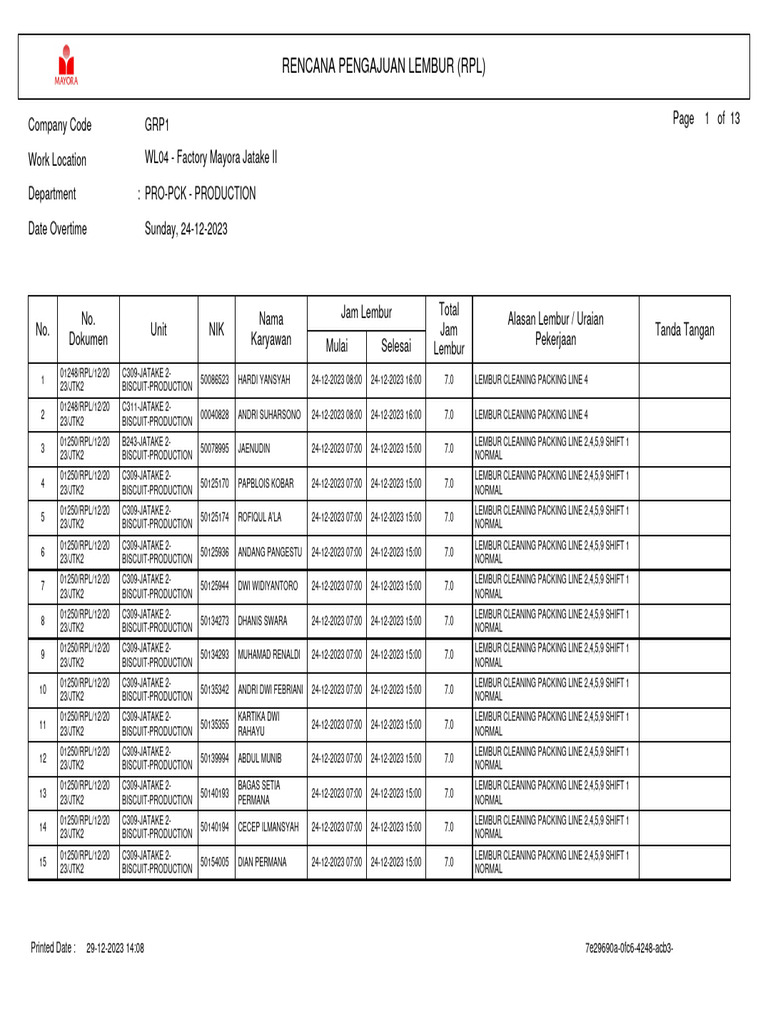 RPL TGL 24 Des 2023 | PDF