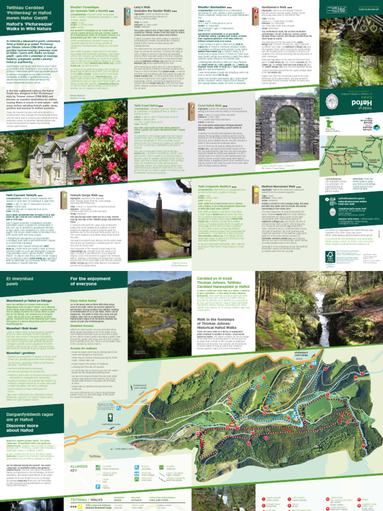 Hafod Walks Guide Bilingual | PDF