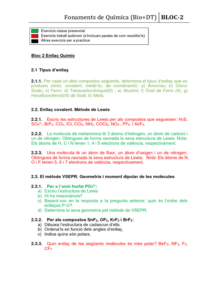 BLOC 2 - Curs 2022 - 2023 | PDF