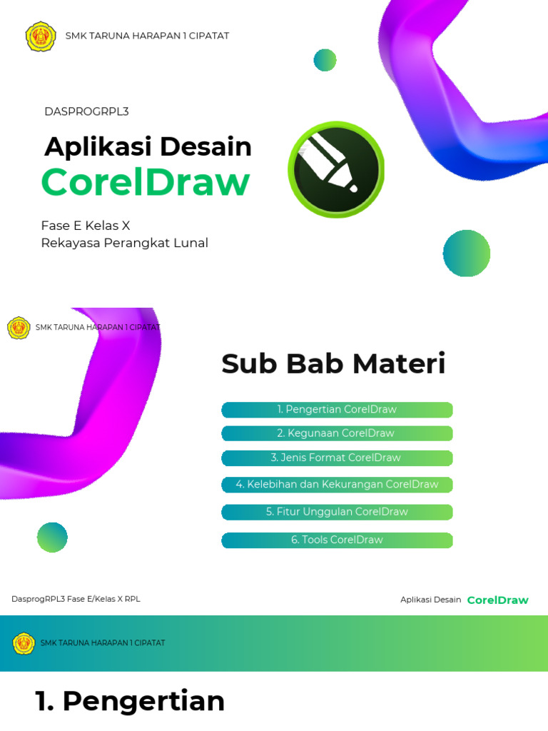 Materi Pengenalan COrelDraw | PDF