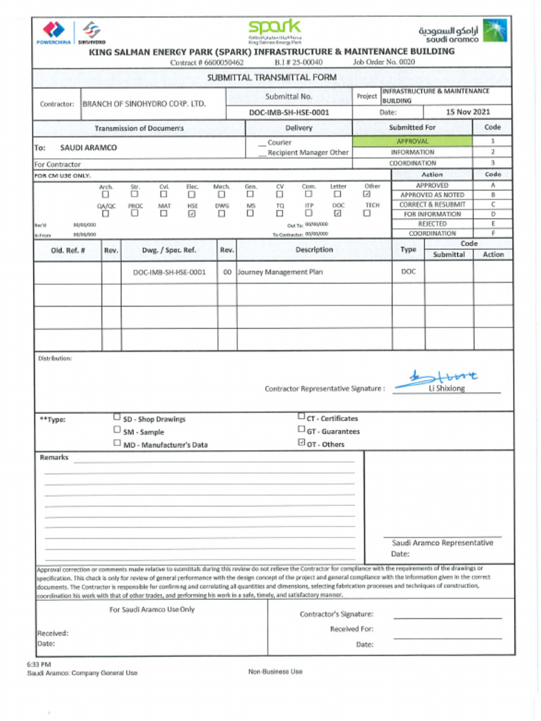 Journey Management Plan | PDF Journey Management Plan | PDF