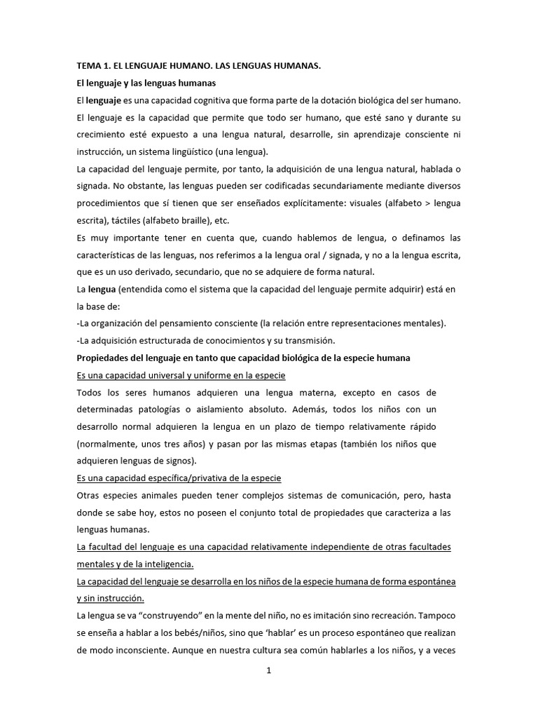 resumen tema 1 | PDF