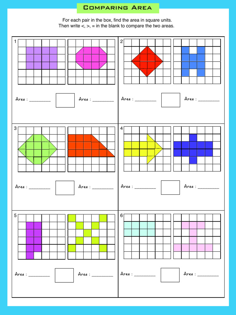 Comparing Area | PDF