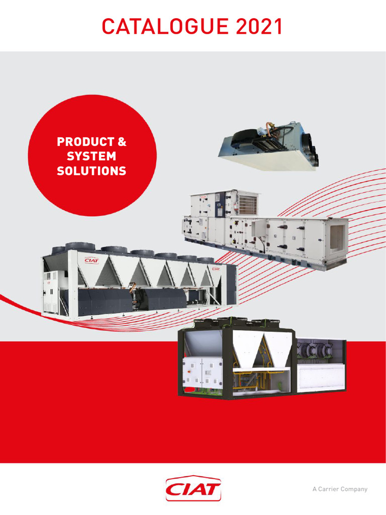 Catalogue Ciat 2021 Product and System Solutions | PDF