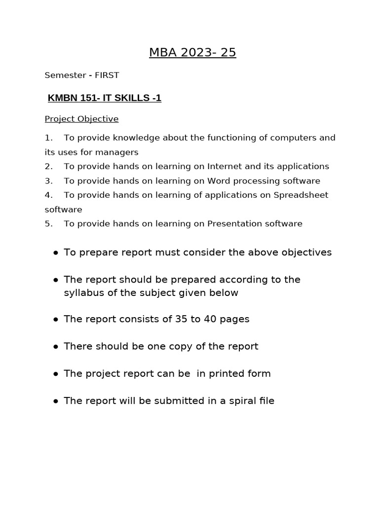 KMBN It Skill New 151 | PDF